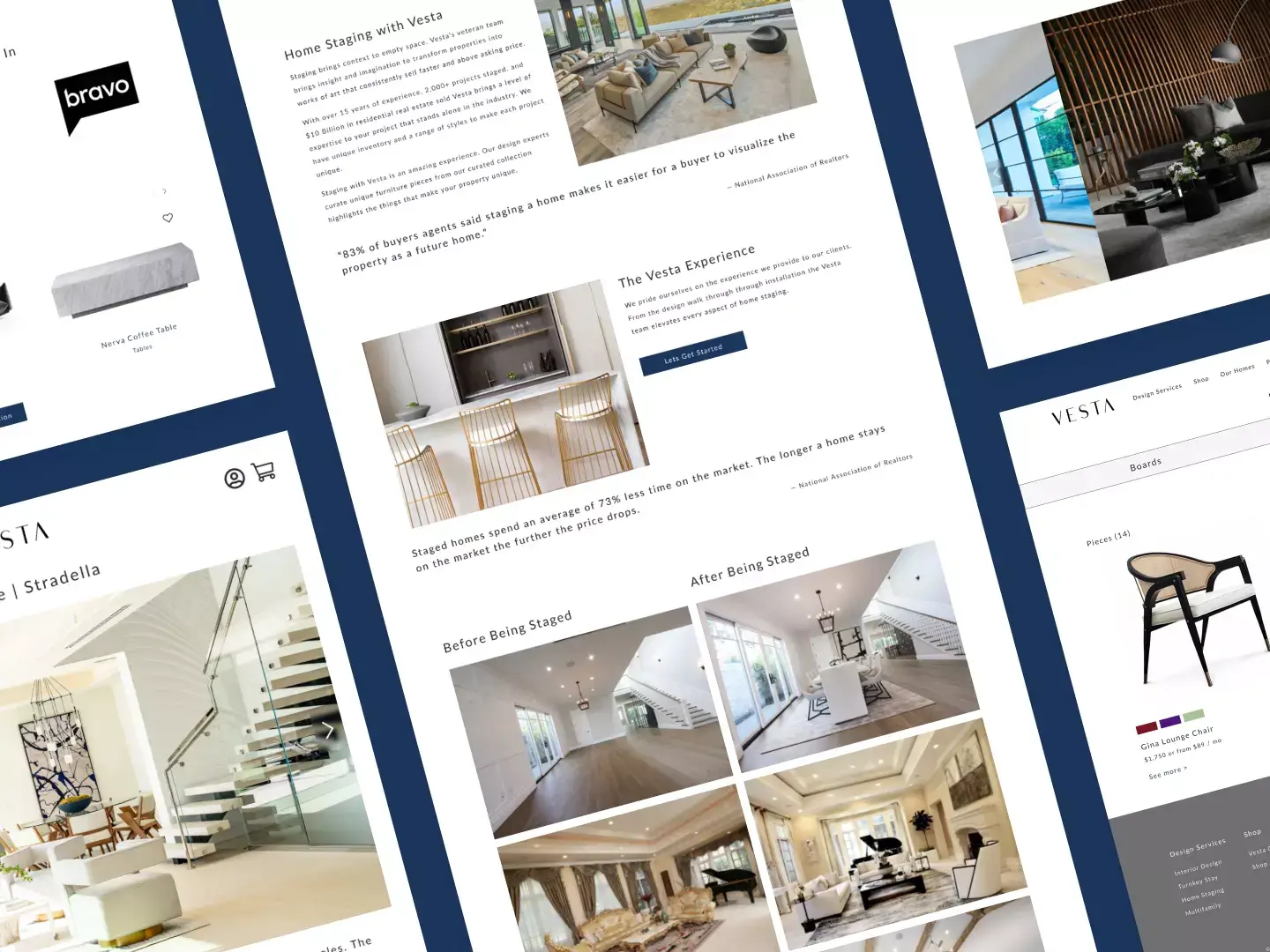 Vesta Case Study | Luxury Home Staging Platform | ScrumLaunch
